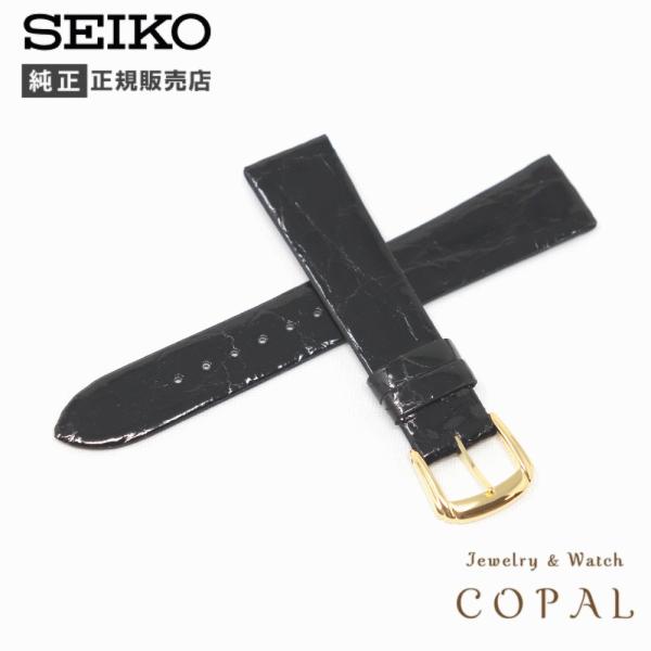 セイコー 純正 バンド ベルト ワニサイド 腕時計 交換 18mm DA30 SEIKO 正規品