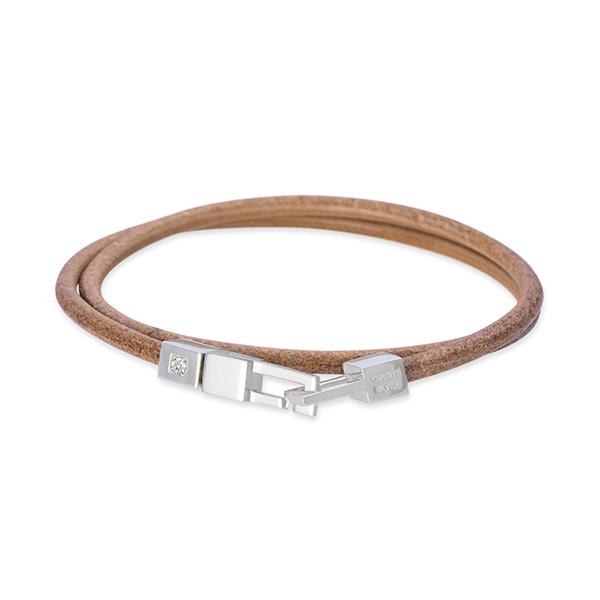 TAPIRUS タピルス レザーブレスレットシルバー レザーブレスレット ダイヤモンド 彼女 誕生日プレゼント 記念日 ギフトラッピング あすつく タピルス  送料無料 【用途・イベント】プレゼント 自分用 ご褒美 　普段使い オフィス 仕...