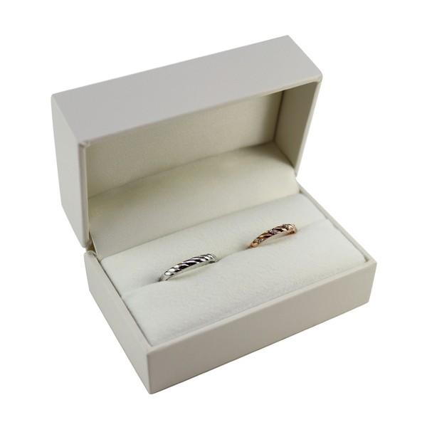 ペアリングケース ホワイト 結婚指輪入れ 記念のジュエリーケース 化粧箱付き ラッピング無料サービス二人の記念に欠かせないジュエリーケース当店のペアリングと一緒にいかがですか！◆カラー:ホワイト◆大きさ:87×54×44mm◆付属品:化粧箱...