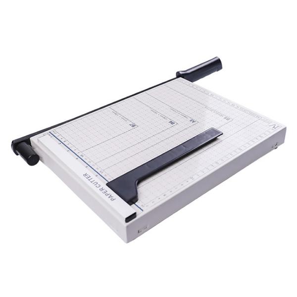 ペーパーカッター A4 裁断機 【 B7/B6/A5/B5/A5/B5/A4 】300×250mm対応ズレ防止/連動用紙ストッパー機能/ガイドライン印字/ブレードストッパー付/事務用品事務用品の定番!ペーパーカッターです最大 A4サイズまで...
