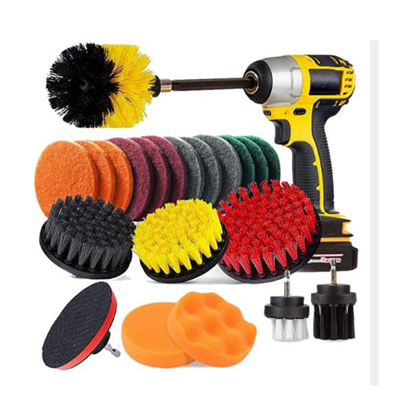より速くより簡単にアタッチメントキットはすべての家庭のクリーニングタスクをより速くより簡単にしますコードレスドリルまたはインパクトドライバー(ドリルは含まれていません)のパワーを使用して難しくなくスマートに掃除します送料無料※北海道は+33...