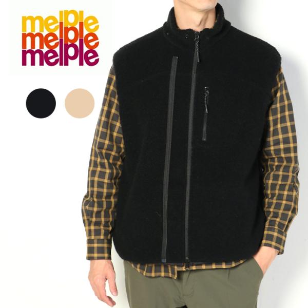 ■Brand Name■melple ~MELLOW PEOPLE~メイプル ~メロウピープル~■Item Name■Marced Wool Vestパイル ウール ベスト[Lot/MP4AW012]■備考■【5,000円（税込）以上ご購入...