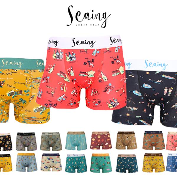 ■Brand Name■Seaingシーング■Item Name■Seaing LAND WATER BOXER PANTSシーング ナイロン ボクサーパンツ[Lot/SEA2300]■Material■【本体】ナイロン95%、ポリウレタン...