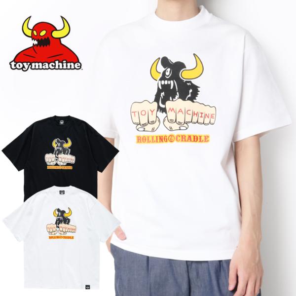 ■Brand Name■TOY MACHINEトイマシーン■Item Name■TOY MACHINE × ROLLING CRADLE CYCLOPS &amp; FIST SSTトイマシーン×ローリングクレイドルコラボ 半袖Ｔシャツ[L...