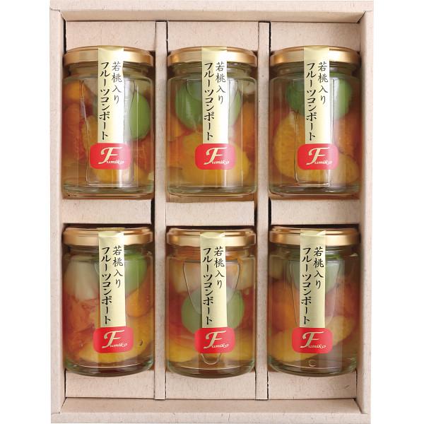 色とりどりのフルーツをやさしい口当たりのジュレに閉じ込めました。●若桃入りフルーツコンポート140g×6原産国または加工地/JPN：日本※アレルギー：もも化粧箱入パッケージサイズ：約17×24×6cm重量(パッケージ含)：約2.2kg常温配送