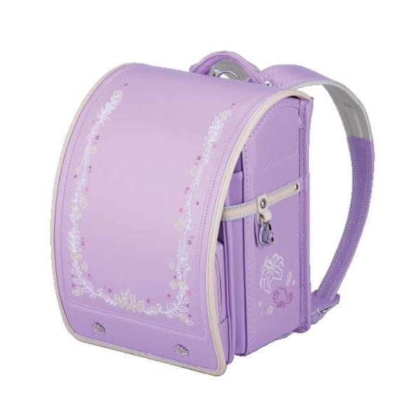 ディズニープリンセスのラプンツェルをイメージしたデザイン。豪華なオール刺繍をはじめ細部までこだわり、かぶせ裏は全面フルカラーで物語のシーンをプリント。特許の背カンをはじめお子様の身体に負担が少ない工夫や、安全性に配慮した視認性の高い反射材の...