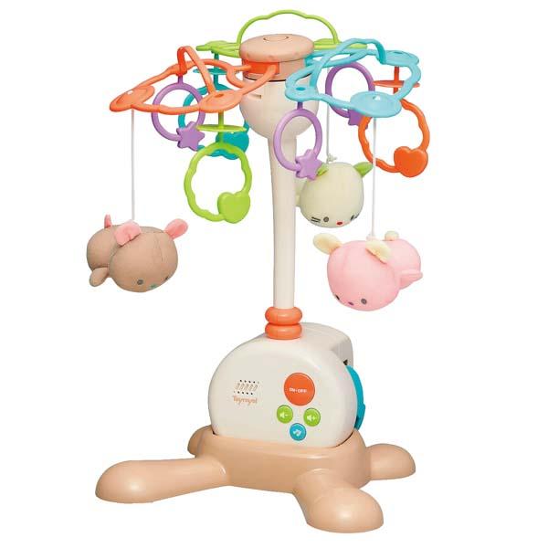 【包装なしを選択することで、資材の削減とごみの増加を防ぐことができ地球環境の保護と持続可能な社会の実現（SDGs）に貢献することになります。 】赤ちゃん目線の癒しのメリー。折りたたみ布製ベッド、木製ベッド、フロアでも使用可能です。飾りのどう...