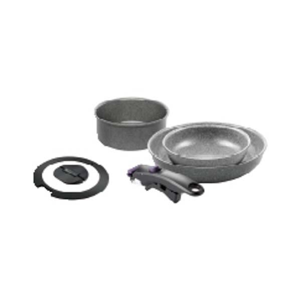 現品(ソースパン20cm)約21.5×21.5×9cm・本体重量=約640g・(フライパン20cm)約21.8×21.8×5cm・本体重量=約460g・(フライパン26cm)約27.7×27.7×5.4cm・本体重量=約730g本体=アルミ...