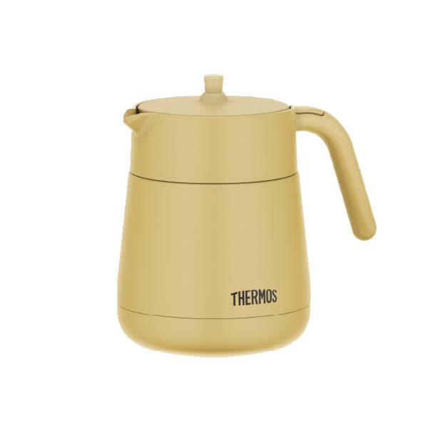 【包装なしを選択することで、資材の削減とごみの増加を防ぐことができ地球環境の保護と持続可能な社会の実現（SDGs）に貢献することになります。 】お茶がつくれて保温・保冷もできる、茶葉を直接入れられるストレーナー付きのティーポット！本体はステ...