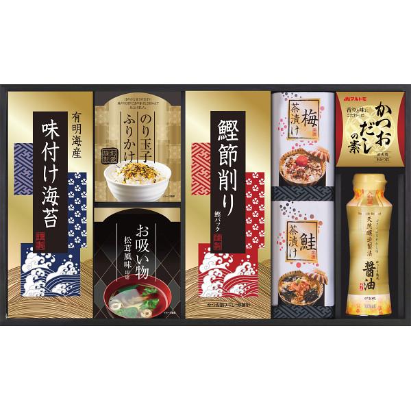【包装なしを選択することで、資材の削減とごみの増加を防ぐことができ地球環境の保護と持続可能な社会の実現（SDGs）に貢献することになります。 】食卓を彩る和の詰め合わせです。有明海産味付け海苔(3切4枚)・のり玉子ふりかけ(4.5g×2)・...