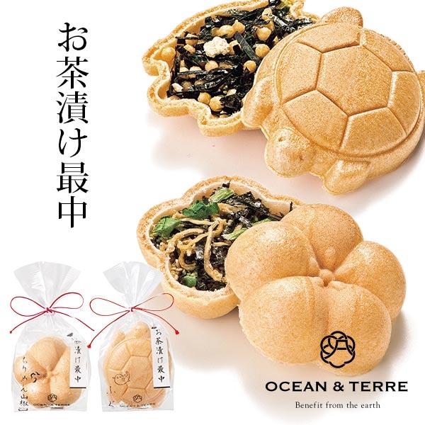 可愛らしい見た目からは想像もできない本格派。想像を超える新しい食感と深い味わいを、お楽しみください。最中(鯛茶漬け)8.3g×1、最中(梅茶漬け)8.1g×1、最中(鮭茶漬け)9.3g×1、最中(たらこ茶漬け)8.1g×1、最中(わさび茶漬...