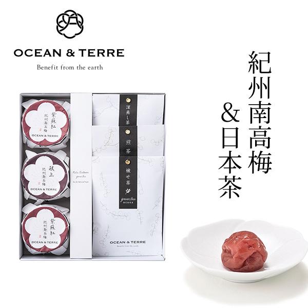 紀州南高梅と日本茶の深い味わいで和の心を感じてみませんか?献上 紀州南高梅100g×1、紫蘇紅 紀州南高梅80g×2、鹿児島県産 かぶせ茶ティーバッグ2g×10、静岡県牧之原産  深むし茶ティーバッグ2g×10、静岡県産 煎茶ティーバッグ2...