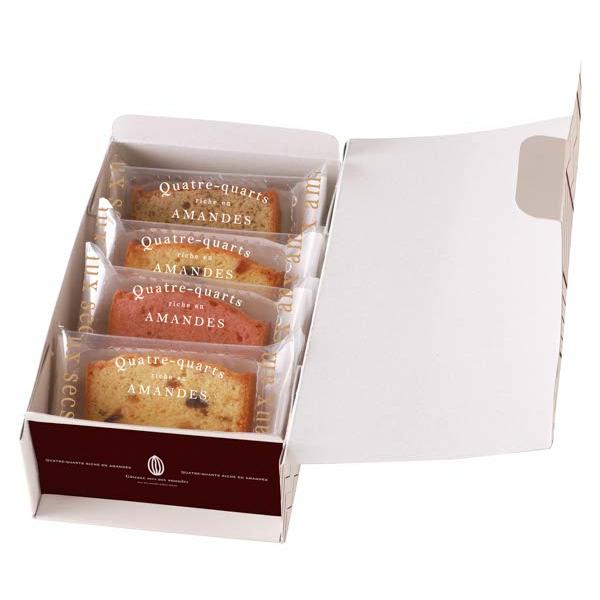 フルーツ×2、アールグレイ・ストロベリー×各1箱サイズ:205×115×52（50サイズ）※アレルギー：卵・乳・小麦・大豆・アーモンド・オレンジ常温配送