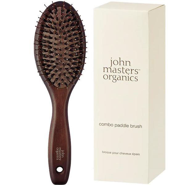 マイナスイオンを放つトルマリン配合のイオン毛と、天然猪毛の混合でできたブラシ。やさしくブラッシングするだけでキューティクルを傷つけることなく整え、寝起きのもつれやすい髪も解消。また、毛が太く、広がりの気になる髪質をなめらかでまとまりやすい髪...