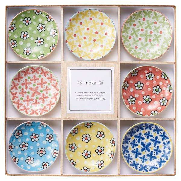 商品サイズ：約小皿  φ9.3×h1.8cm箱サイズ：約31×31×3.5cm入化粧箱入素材：磁器生産国：日本製電子レンジ使用：○※メーカーよりギフトBOX等がリニューアルされた場合、最新の商品にて対応させていただく場合がございます。※在庫...