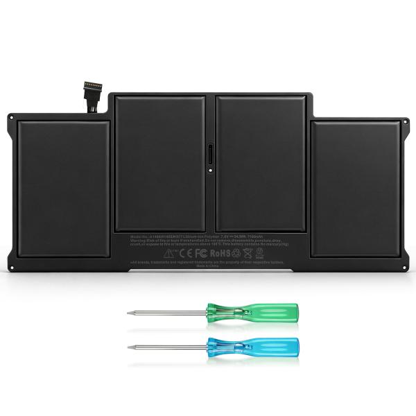 (1) 規格適合 純正互換充電池種別：リチウムポリマー｜電圧 7.6V｜容量 54.5Wh/7160mAhMacBook Air 13 インチ A1405/A1466（2010 後半〜2014 早期製造機種）に完全対応、純正規格に準拠した安...