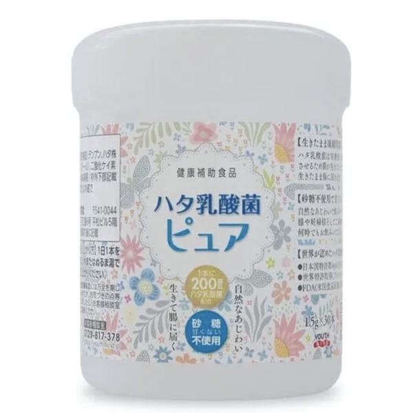 スティック1本に200億匹の「ハタ乳酸菌」配合！！生きて腸まで届き、砂糖不使用で甘くないから、眠る前でもいつでもどこでもお好きな時にお飲みいただけます！！赤ちゃんからママちゃん、ご高齢者の方までご家族みんなの健康をサポートします。自然なあじ...