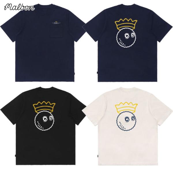 柔らかなコットン100%素材を使用し、リブ編みのネックラインが快適なフィット感を提供します。左胸には便利なポケットがあり、その上にマルボン・トロフィーのロゴがスクリーンプリントされ、洗練されたブランドイメージを演出しています。背面には大胆な...