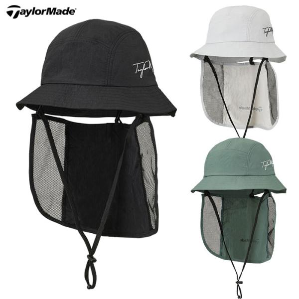 品番：TL684素材：本体：ナイロン100% / カバー：ナイロン100% メッシュ部 ポリエステル100%サイズ：58cm特徴：吸汗速乾スベリ、UVケア(本体 ・カバーUPF50+　※メッシュ部分を除く)対象：メンズカラー：ブラック、コン...