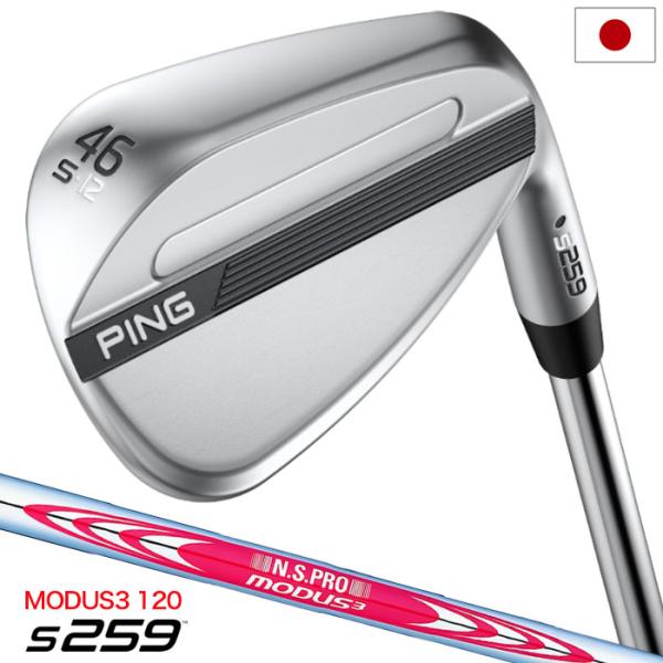 【発売日：2026年02月05日】【2026年2月5日発売】ピン PINGs259 ウェッジメンズ 右用N.S.PRO MODUS3 TOUR 115 スチールシャフト日本正規品 2026年モデルメーカー保証付き