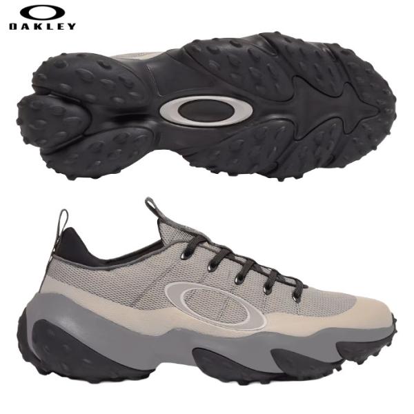 この履きやすさ抜群のゴルフシューズがあれば、最初の1打から18ホールの最後までコースを快適に周ることができます。車のトランクに入れておけば、仕事終わりの練習で、コースに履いて行けばプレーで抜群の性能を発揮します。「Oakley Edge F...