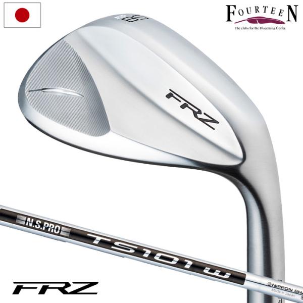 フォーティーンFRZ ウェッジパールサテン仕上げメンズ 右用N.S.PRO TS-101w スチールシャフト