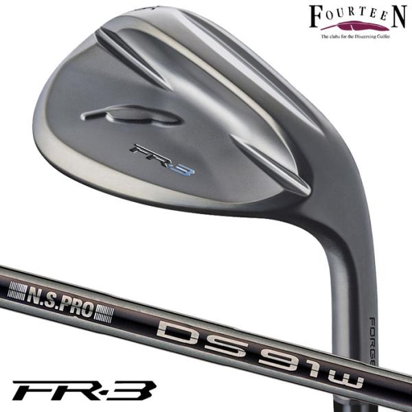 ヘッド：S20C 軟鉄鍛造仕上げ：ダイヤモンドブラックサテン仕上げシャフト：N.S.PRO DS-91w BK スチールシャフト（WEDGE/96g)グリップ：FOCHラバーM60R（TYPE4） BL無し