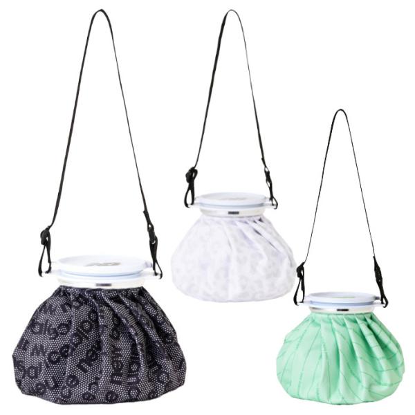 炎天下でのラウンドに活躍する氷嚢。氷や少量の水を入れるだけで冷却効果を発揮し、素早くクールダウンできる為、熱のこもりやすいプレー中でも疲労の軽減に役立ちます。コンパクトな設計とストラップハンドル仕様で携帯性も抜群。柄の異なる3色をご用意。繰...