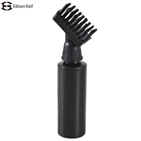 ゴルフクラブクリーナー登場！ラウンド中の面倒なクラブ清掃が簡単にできる！水を流しながらブラシで擦るだけ！カートバケツでのクラブ清掃は水につけてブラシで擦ってまた水につけてと意外と面倒です！EGクラブクリーナーは水を出しながら清掃ができるので...