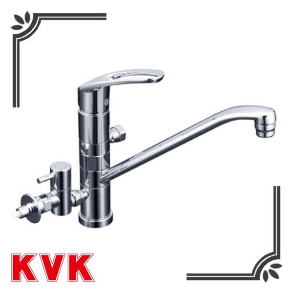 価格.com - KVK シングル混合栓(回転分岐止水栓付)(寒冷地用) KM5041ZCTTU2 (水栓金具) 価格比較