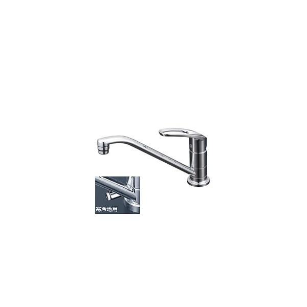 価格.com - KVK 取付穴兼用型・流し台用シングルレバー式混合栓 KM5011UT (水栓金具) 価格比較