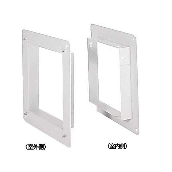 ●換気扇羽根径：25cm 用●室内、室外フレームのセットタイプ●ナット、ワッシャー付属●SUS、AL鋼板ウェザーカバー全般用●25cm用●鋼板製●室内、室外フレーム●対象ウェザーカバー：CV5、CVA4、CVS4（-BK）他●※CVD5、C...