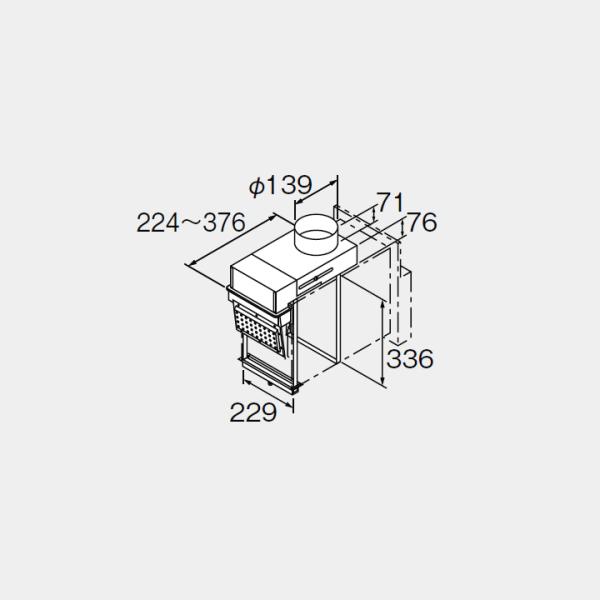 ●RUF-HA用 φ140用(厚壁タイプを除く)◆商品型番・リンナイ・HL-CADA2商品画像はイメージです。品番でのご注文となりますので、仕様やお色味などは事前にメーカーへご確認下さい。◆メーカー問合せ先 【0120-054-321】