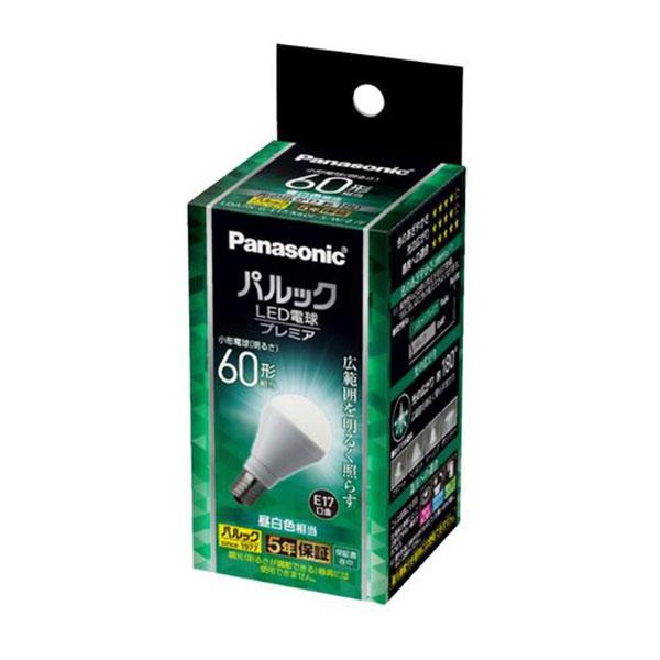 【LDA7L-G-E17/K60E/S/W/2/F】パナソニック パルック LED電球 小型電球タイプ プレミア 7.0W（電球色相当） 60形相当 LDA7LGE17K60ESW2F 【panasonic】※品番にて注文をさせていただきま...
