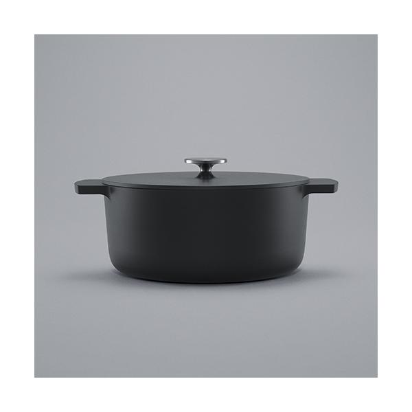 【RBO-MN22A(MB)】リンナイ Leggiero（レジェロ） 無水調理鍋 22cm 3.4L ブラック ビルトインコンロ部材 ビルトインシリーズ 【Rinnai】※品番にて注文をさせていただきます。メーカーにて品番の確認をお願いいた...