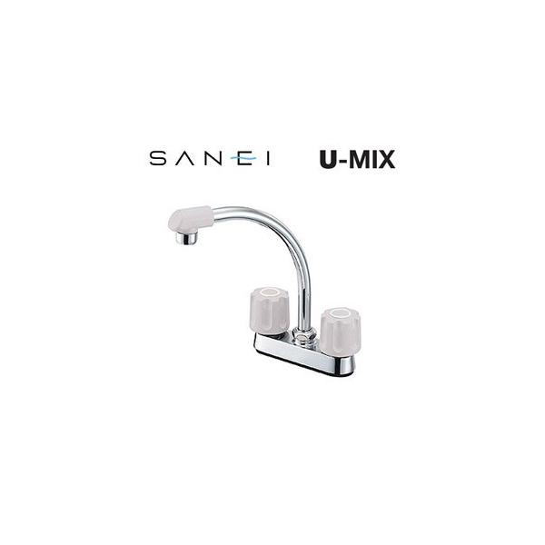 価格.com - SANEI ツーバルブ台付混合栓 K71D-LH-13 (水栓金具) 価格比較