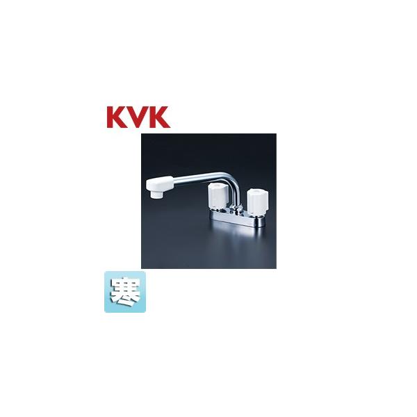 価格.com - KVK 流し台用2ハンドル混合栓(寒冷地用) KM17ZG (水栓金具) 価格比較