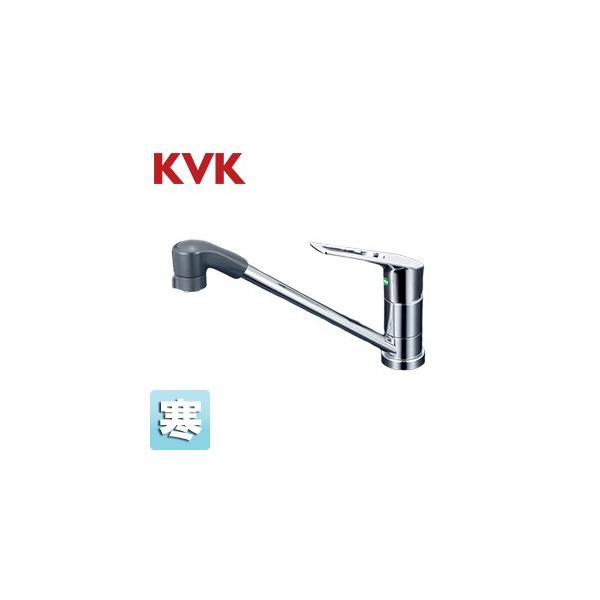 価格.com - KVK シングルレバー式シャワー付混合栓(eレバー)200mmパイプ付(寒冷地用) KM5011ZTFR2EC (水栓金具) 価格比較