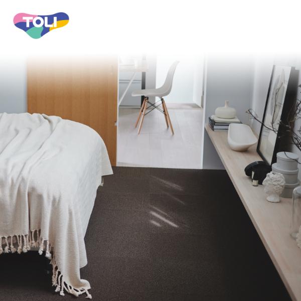 東リ ファブリックフロア アタック350NE リップルパレットネオ 400×400mm AK3540cm×40cmのコンパクトサイズ。自分好みがきっと見つかる、16色の豊富なカラーバリエーション。【パイル】原着ポリプロピレン100％【バッキ...