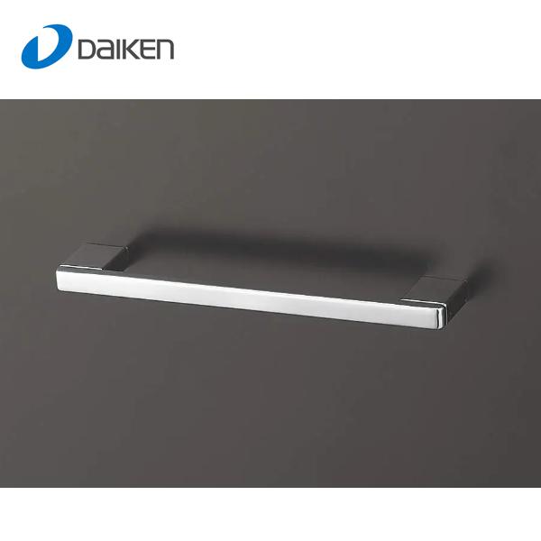 大建工業 玄関収納用 ハンドル 角型 塗装タイプ 鏡面クローム仕上げ 1本入 FMXS0-21【ビスピッチ】120mm【出寸法】26.5mm