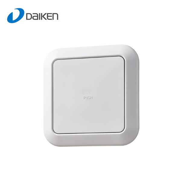 大建工業 エアスマート全室換気システム 第3種換気方式 プッシュ式レジスターS01型 壁取付専用 SB1418-01●プッシュ式3段階風量調節可能。●フィルター内蔵。【サイズ】奥行73.8×幅140×高さ140mm【グリル】ABS樹脂【本体...