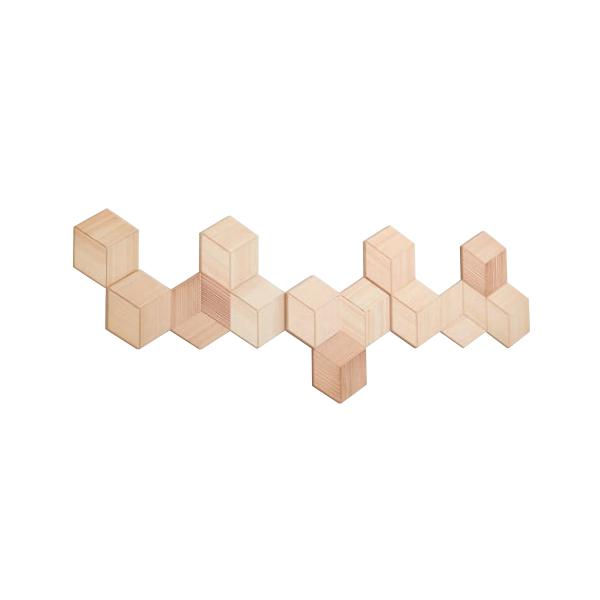 MARUKI HARDWARE ウッドタイルアートパネル13 W-3200【サイズ】幅850×高さ289mm【材質】ヒノキ【仕上】生地(無塗装)