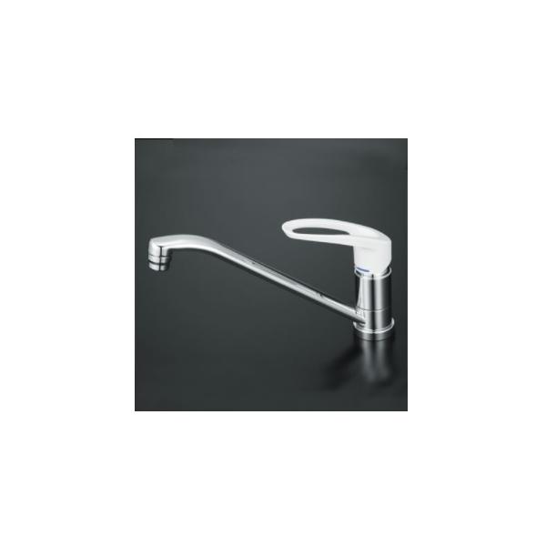 お届けは【KVK KM-5011NHT】 で届きます。 流し台用 逆止弁無し【KM5011 同等品】■商品名：流し台用シングルレバー式混合栓■逆止弁なし