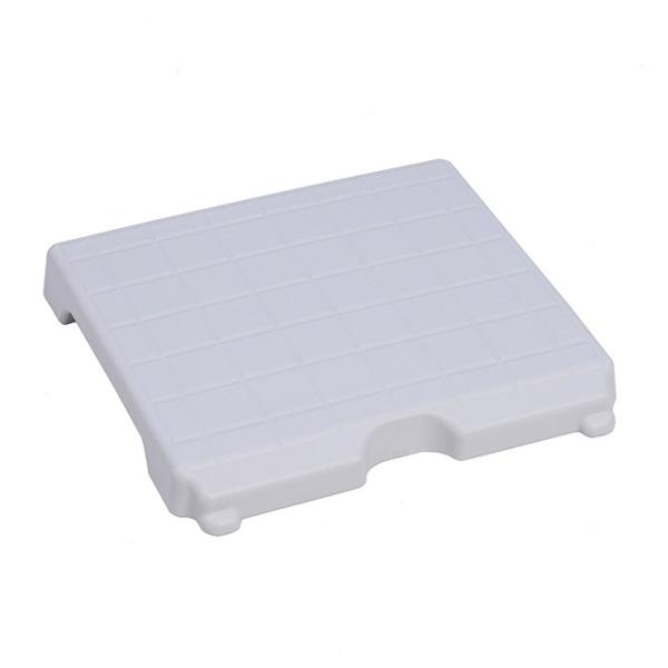 システムバスSYA・SRB・GLC・SYBシリーズの洗い場排水ふたです。※お届けまでに約２〜３週間前後のお日にちがかかります。(土日祝除く)【仕様】●サイズ：幅168.1mm×縦158.7mm×高さ22.9mm ●材質：ポリプロピレン樹脂●...