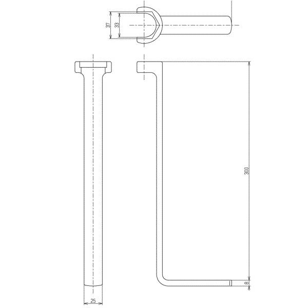 ≪TOTO TZ33≫ スパナ（ナット締付用）　