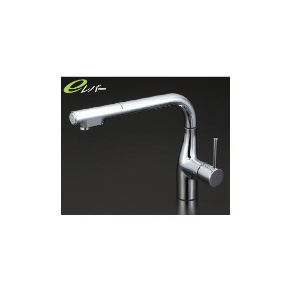 ・ｅレバー水栓（レバー中央水吐水）・シャワー引出式・ブレードホース・クイックファスナー式・吐水口回転規制160度・水受けトレー付きこの商品はメーカーお取り寄せ商品です。メーカーに在庫がある場合は1~2日ほどで出荷対応させていただきます。メー...