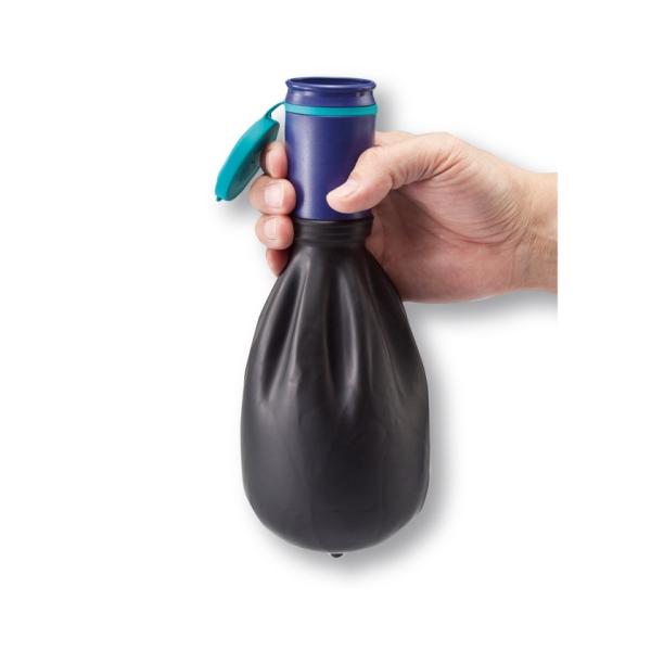 トイレに間に合わない時に便利枕元に備えて安心 渋滞中の車中 災害時 介護の現場にも重宝繰り返し使えます。フタがきっちりとしまる安心設計モレ無し 匂い無し【素材】ＡＢＳ樹脂、ラテックス【容量（約）】1,000ml【サイズ】(携帯時)男性用：径...