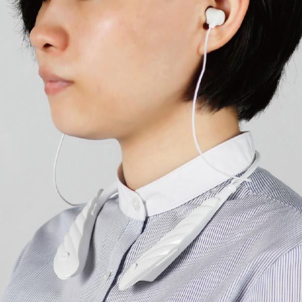 装着が簡単な首かけ式の集音器 雑音を軽減し、会話が聞きやすい首かけ式の集音器で、イヤホンを付けて使うので、眼鏡を利用する人にも最適。見た目がとてもオシャレです。大きなボタンで、10段階の音量調整ができます。充電式でわずらわしい電池交換不要。...