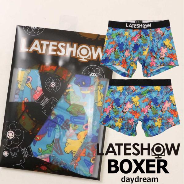 LATESHOW daydream 商品番号：80380700一週間をシチュエーション毎にハイテンションに毎日楽しく過ごせるアンダーウェアを基本コンセプトに登場したプランド"LATE SHOW(レイトショー)"。様々なシチュエーションで履く...