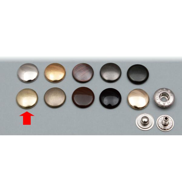 クラフト社ホック　大サイズ：外径13mm入数：10コ入カラー：しんちゅうクリックポスト(メール便)選択可。クリックポスト(メール便)は、代金引換不可です。また、不達・紛失等、郵便事故の際の内容品補償はございませんので、ご了承願います。